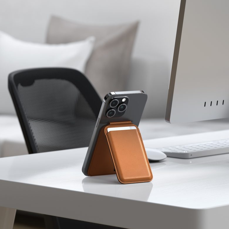 Satechi Launches MagSafe-Compatible iPhone Wallet Stand