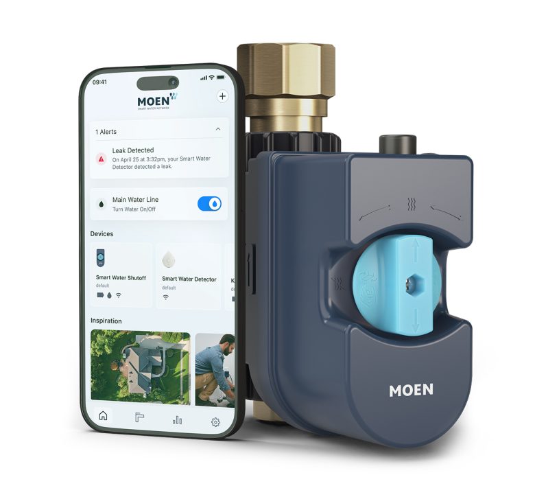 CES 2024: The Moen Flo Smart Water Monitor and Shutoff Uses AI