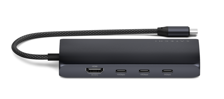 Satechi Offers New Multiport Adapter With USB-C, 8K & Ethernet