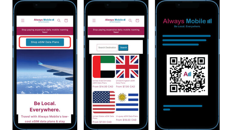 Always Mobile Offers Ultra-Cheap eSIM Data Plans For Travelers