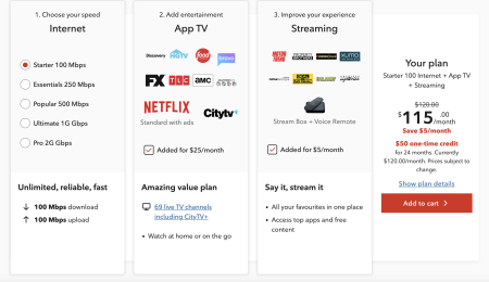 Rogers Xfinity Launches App TV Plan with Netflix for $25/mo.