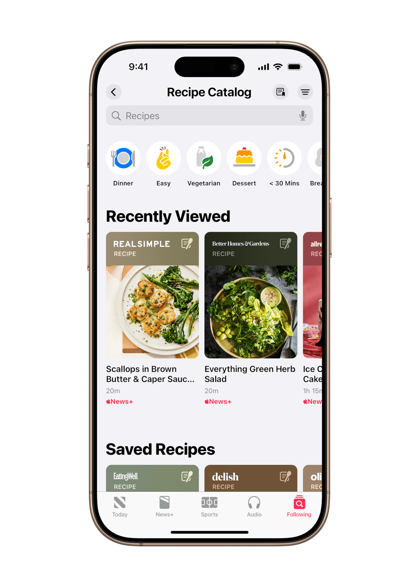 Apple News+ Food Adds Recipes, Reviews, & More