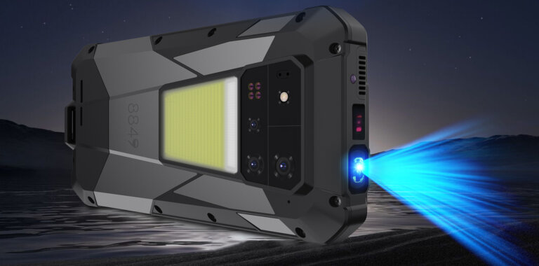 8849 Tank 4 Pro Rugged Smartphone with Built-in HD Projector