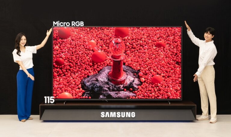 Samsung Launches “World First” Micro RGB TV